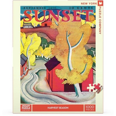 New York Puzzle Company Harvest Season 1000 Piece Puzzle : Target