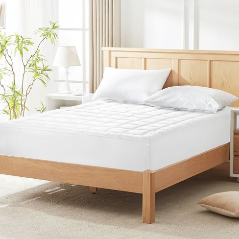 Hyleory Quilted Fitted California King Mattress Pad 8-21" Deep Pocket ...