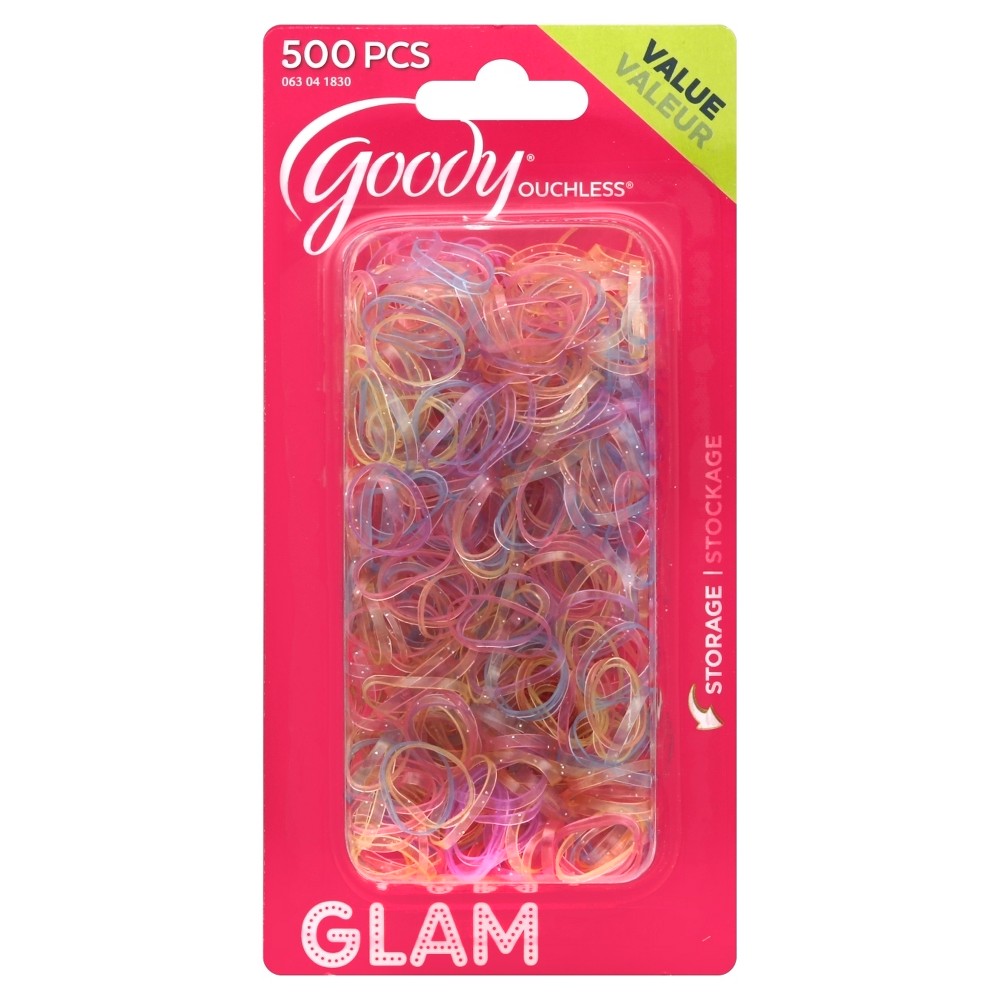 UPC 041457067680 - Goody Ouchless Mini Elastics - 500ct | upcitemdb.com