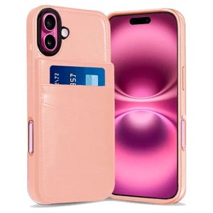 Entronix Case Compatible with iPhone 16 Plus - [6 Slot Card Holder ...