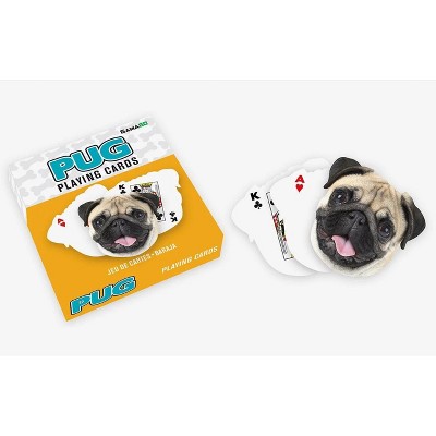 Gamago Pug-shaped Playing Cards | 52 Card Deck + 2 Jokers : Target