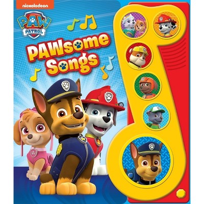 Paw Patrol - Pawsome Songs! Little Music Note Sound Book (board Book ...