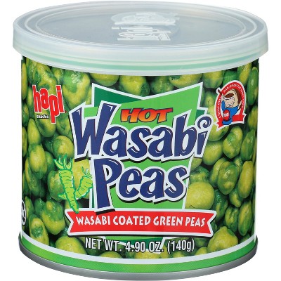 Hapi Snacks Green Peas Wasabi - Case Of 12 - 4.9 Oz : Target