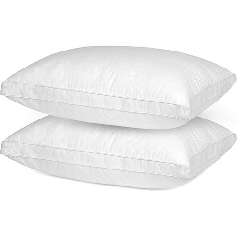 Maxi 100% Cotton Down Alternative Vacuum Packed Pillows – White (2 Pack ...