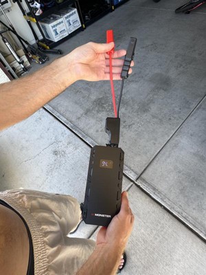 Monster New 4000mah Jump Starter Power Bank: Portable Car Jumper, 4000 ...