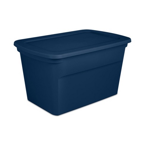 Sterilite Classic Lidded Stackable 30 Gal Storage Tote Container : Target