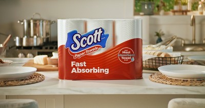 Scott Paper Towels 6 Triple Rolls Target