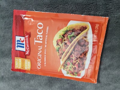 Mccormick Original Taco Seasoning Mix -1oz : Target