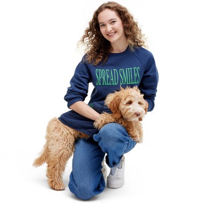 Junior's Mickey & Friends Classic Mouse Smile Sweatshirt - Heather Gray ...