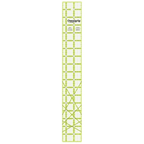 Omnigrid 2-1/2" X 18" Non-slip Rectangle Quilting Ruler : Target