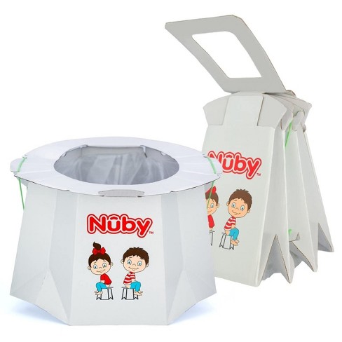 Nuby Disposable Travel Potty With Liner For Toddlers : Target