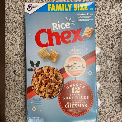 General Mills Family Size Rice Chex Cereal - 18oz : Target