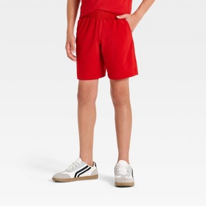 Boys’ Woven Active Shorts - All in Motion™ Red L : Target
