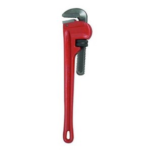 Westward 18 in L 2 1/2 in Cap. Cast Iron Straight Pipe Wrench 4YR93 ...