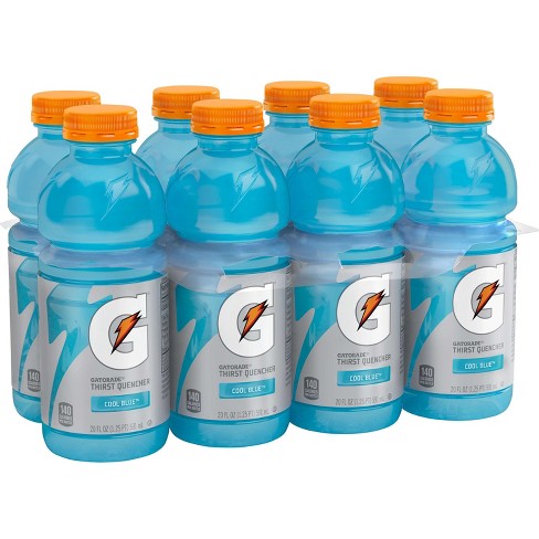 Gatorade Cool Blue Sports Drink - 8pk/20 Fl Oz Bottles : Target
