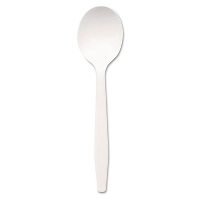 Exquisite Heavy Duty Disposable White Plastic Spoons - 50 Ct. : Target
