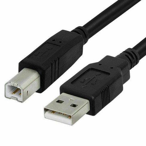 Sanoxy Usb 2.0 Type A Male To Type B Male Printer Scanner Cable (6 Feet ...
