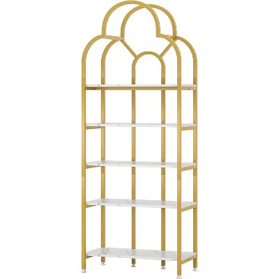 Tribesigns 1pc 5-tier Bookshelf With Open Storage Shelves : Target