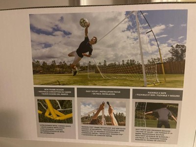 Sklz Quickster 8' X 5' Soccer Goal - Black/white : Target