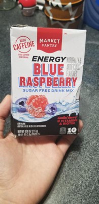 Blue Raspberry Sugar-free Drink Mix - 10ct - Market Pantry™ : Target