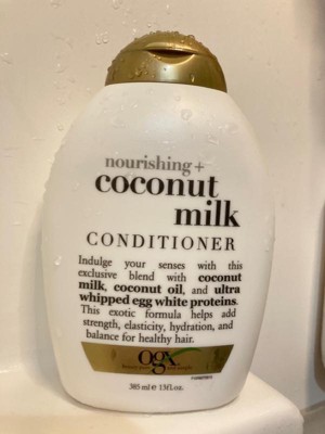 Ogx Nourishing + Coconut Milk Conditioner For Strong & Healthy Hair ...