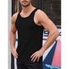 Men's 3 Pack Tank Tops Workout Shirt Quick Dry Sleeveless Gym Stringer ...