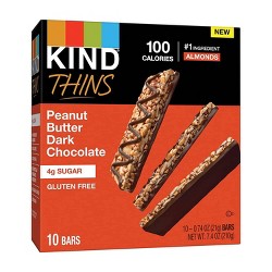 Kind Peanut Butter Dark Chocolate + Protein Nutrition Bars - 12ct : Target