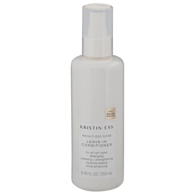 Kristin Ess Weightless Shine Leave In Conditioner Spray For Dry Damaged ...