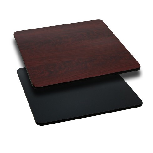 Flash Furniture Glenbrook 2 Pack 36'' Square Table Top With Black Or ...