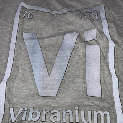 Men's Marvel Black Panther Vibranium Element T-shirt - Black - Large ...