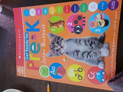 Get Ready For Pre-k Jumbo Workbook - By Scholastic Inc. & Scholastic ...