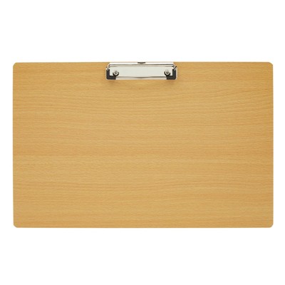 Juvale Extra Large Wooden Clipboard 11x17.3, Wood Horizontal Lap Board ...