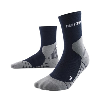 Cep Hiking Light Merino Mid Cut Compression Socks, Women Blue Medium ...