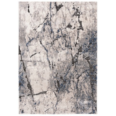 Petra Pta106 Power Loomed Area Rug - Ivory/light Grey - 5'3"x7'7 ...