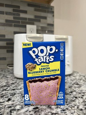 Pop-tarts Frosted Lemon Blueberry Crumble Filling Toaster Pastries - 13 ...