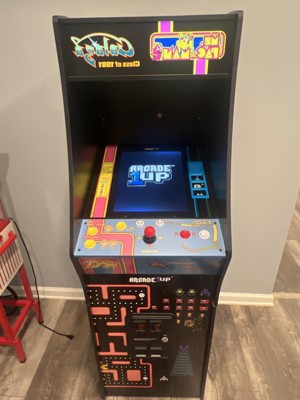 Arcade1up Galaga Deluxe Arcade Machine, Built For Your Home, 5 Foot ...