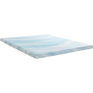 Roost Sleep Cool Cloud Supreme 3" Gel Memory Foam Cooling Mattress ...