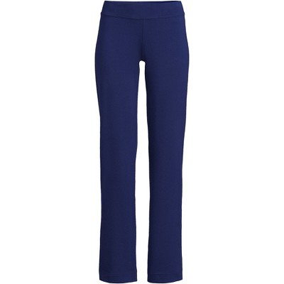 Lands' End Women's Tall Starfish Mid Rise Straight Leg Pants - Small ...