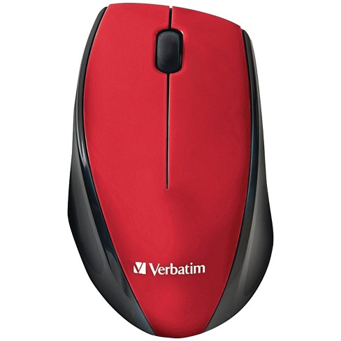 Verbatim® Cordless Blue-led Computer Mouse, Multi-trac, 3 Buttons, 2.4 ...