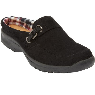 Comfortview Women's Wide Width The Joy Mule, 11 Ww - Black : Target