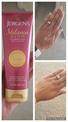 Jergens Natural Glow Melanin Glow Body Lotion - Gold - 7 Fl Oz : Target