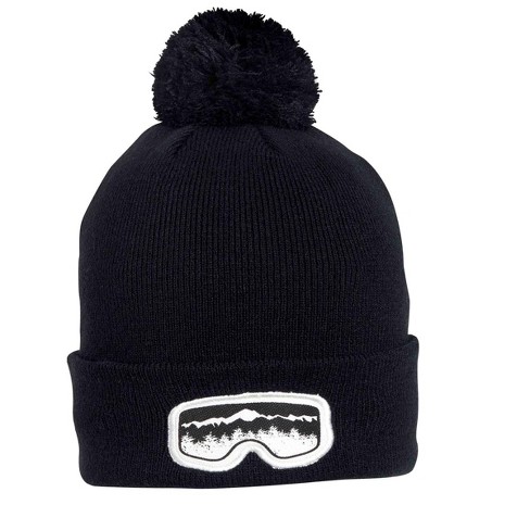 Turtle Fur Adult Scenic Vision Pom Beanie : Target