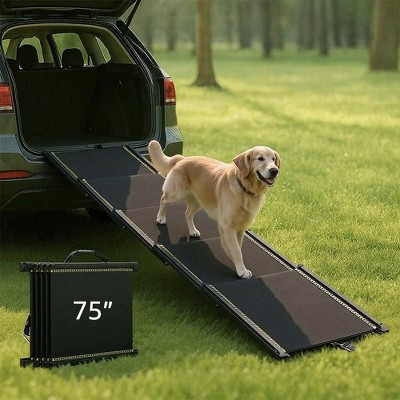 unipaws 75" Telescoping Dog Ramp for Car, SUV & Truck : Target