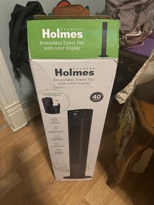 Holmes 40' Breeze Max Tower Fan With Clean Breeze : Target