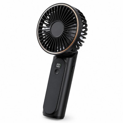 Portable Handheld Fan, USB Rechargeable Foldable Fan with 4000mAh ...