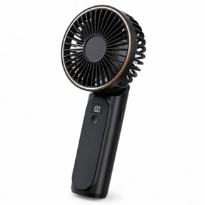 Portable Handheld Fan, USB Rechargeable Foldable Fan with 4000mAh ...