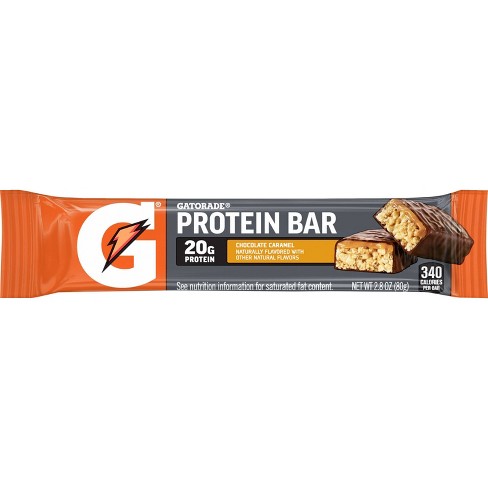Gatorade Caramel Chocolate Protein Bar - 2.8oz/12ct : Target