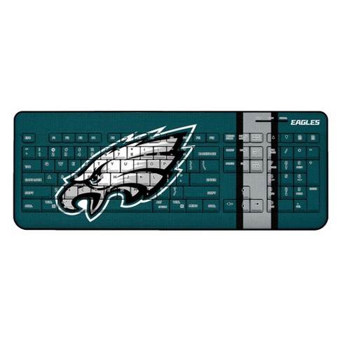 Keyscaper Philadelphia Eagles Stripe Wireless Usb Keyboard : Target