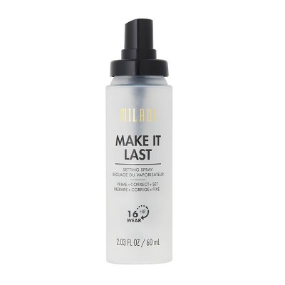 Milani Make It Last Prime + Correct + Set Makeup Setting Spray - 2.03oz ...