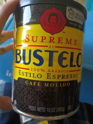 Cafe Bustelo Supreme Espresso Dark Roast Ground Coffee - 10oz : Target